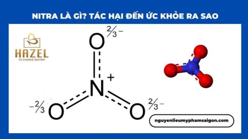 Nitrat là gì? Mối nguy hiểm của nitrat đối với sức khỏe